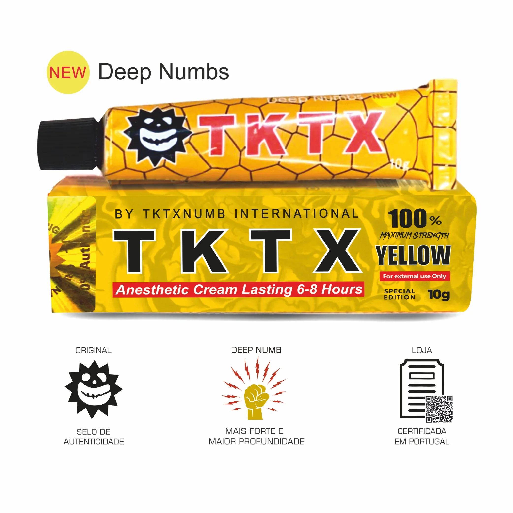 Pomada TKTX Yellow – TKTX Portugal