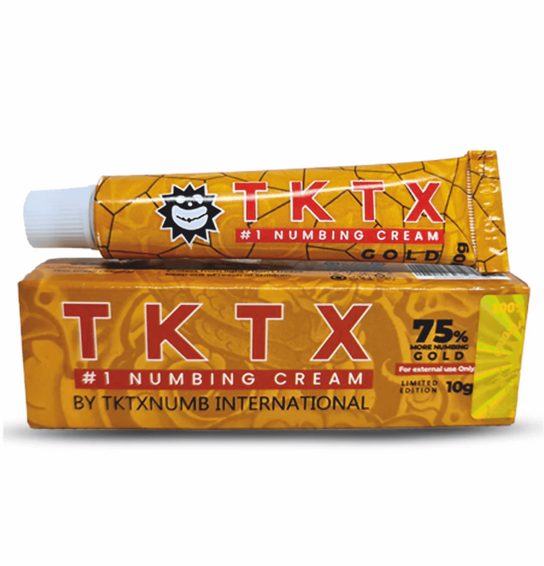 Pomada Anestésica TKTX Gold 75% - Maior profundidade e longo efeito ...
